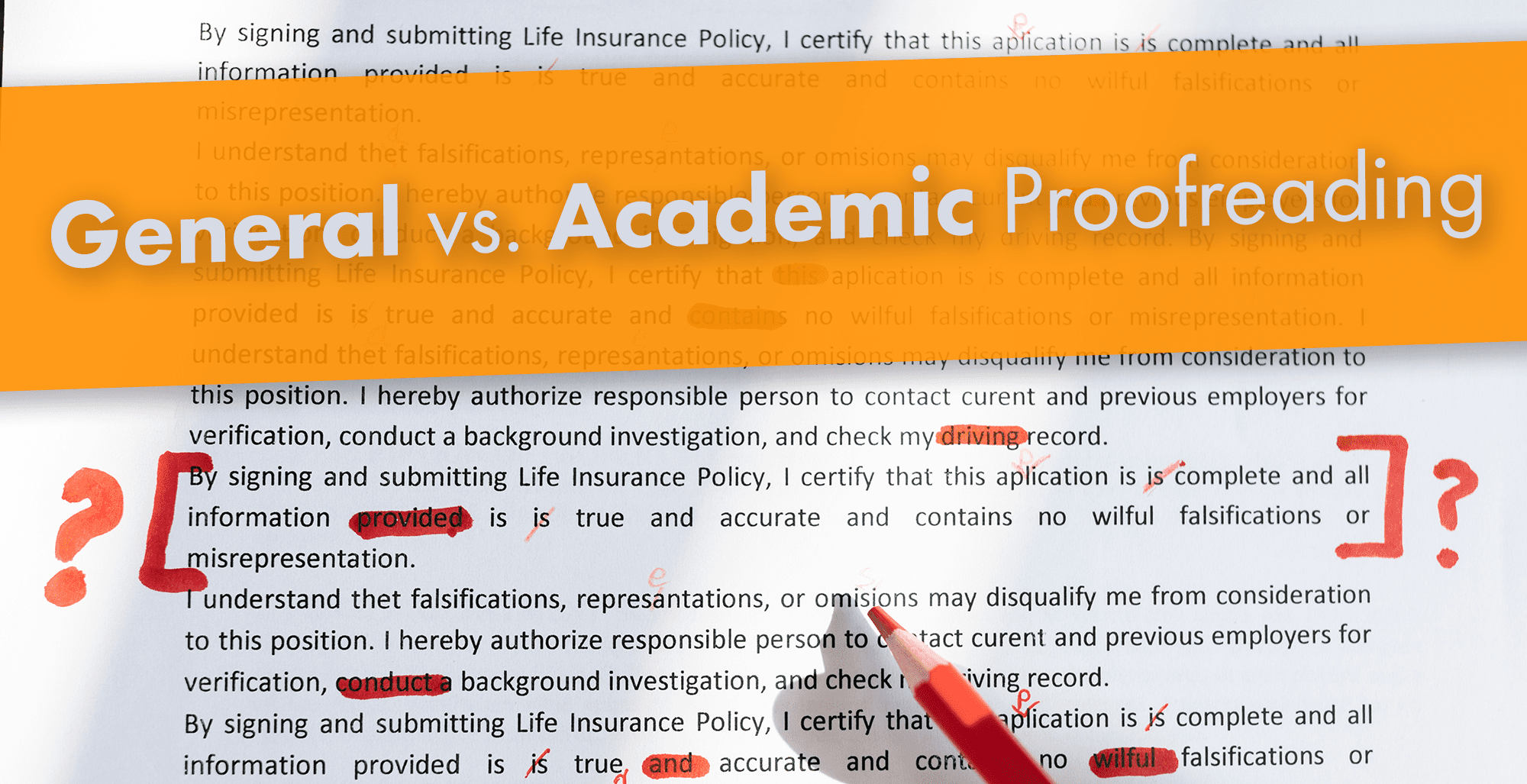 What Is Different Between Proofreading & Academic Proofreading ...